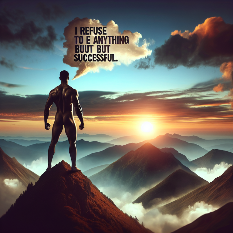 I refuse to be anything but successful. – Jay Z - Instagram Captions